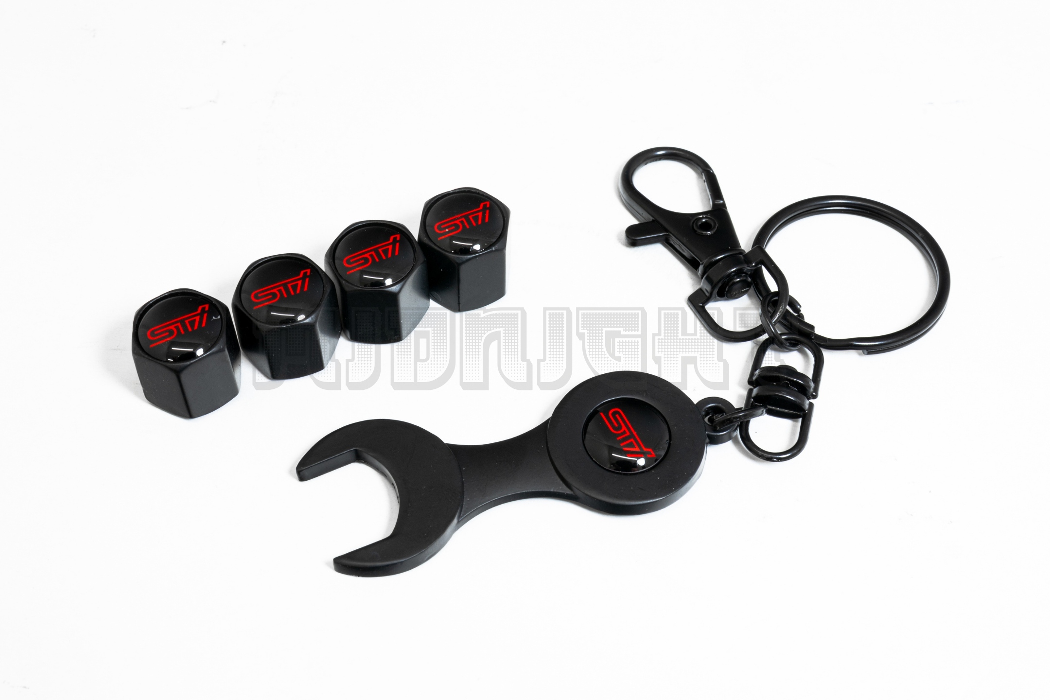 Subaru STI Valve Stem Caps With Wrench Keychain – Midnight Japan