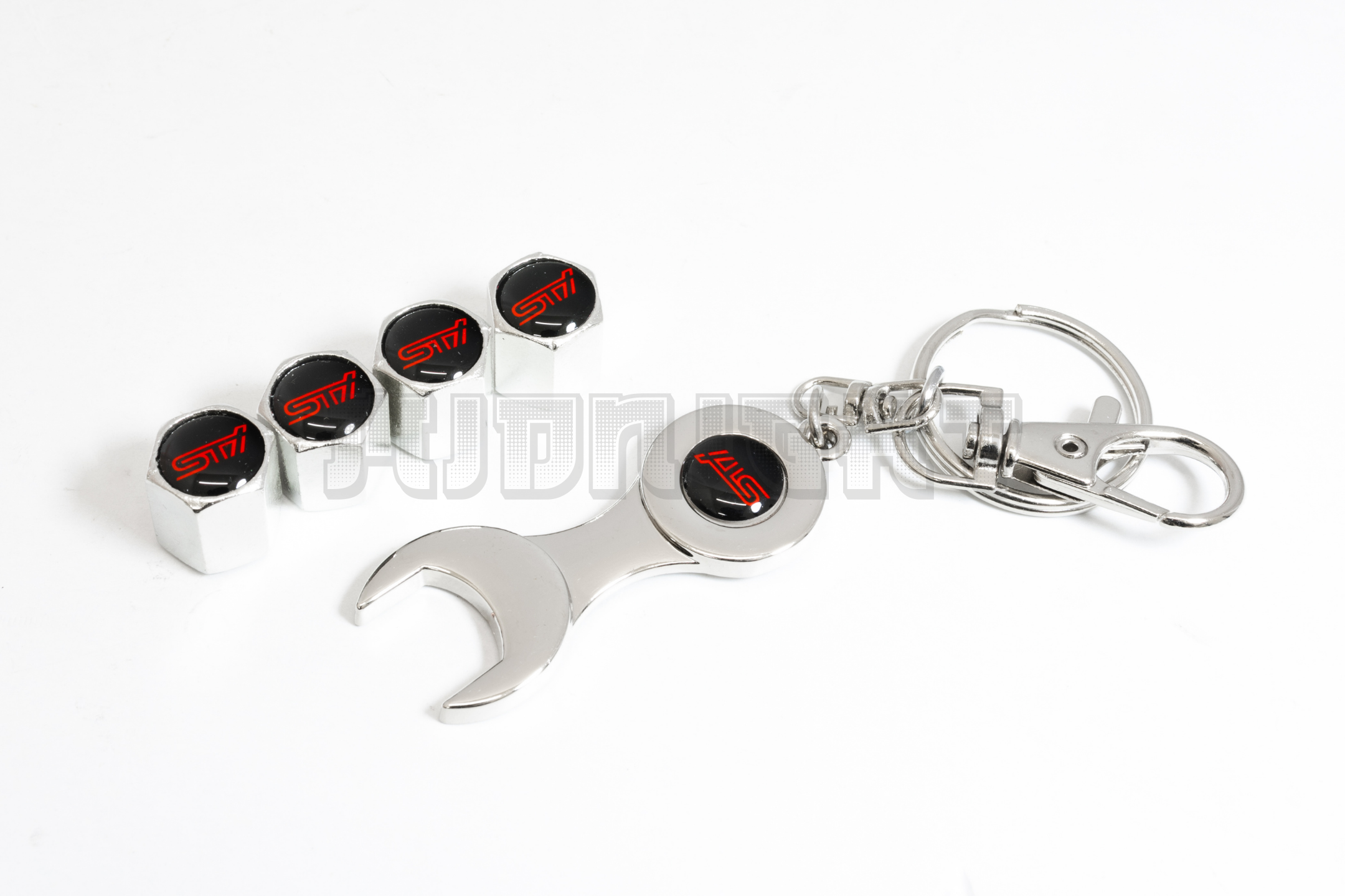 Subaru STI Valve Stem Caps With Wrench Keychain – Midnight Japan