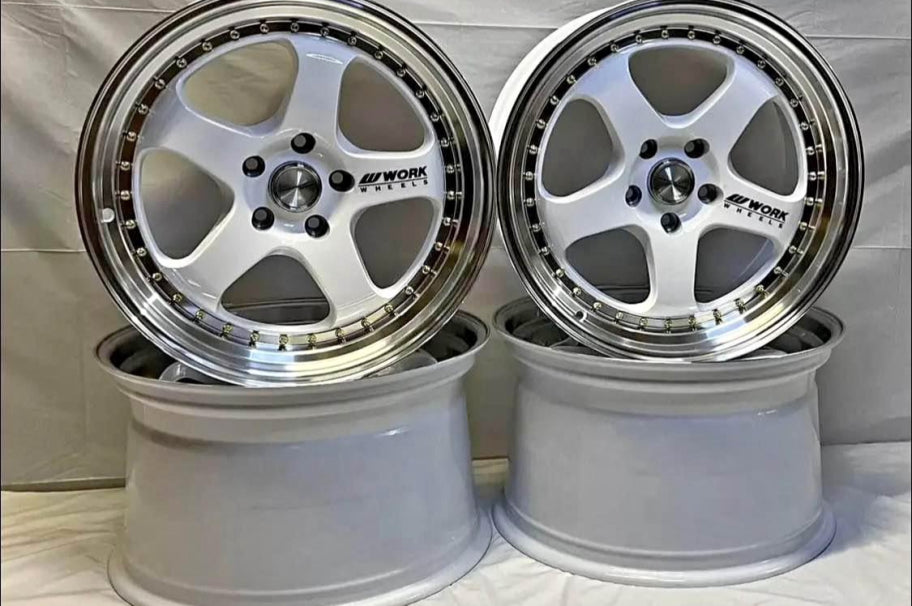 Work Meister Wheel S1 Style white wheels – Midnight Japan